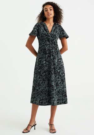 Koroshi SUMMER HIGH - Robe de jour - navy/bleu marine - ZALANDO.FR