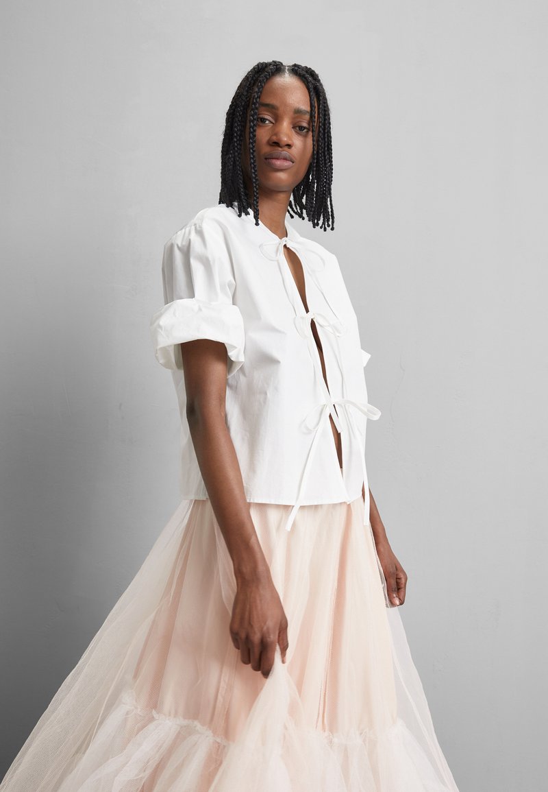 DESIGNERS REMIX ANTHONY - Blouse - cream/off-white - Zalando.co.uk