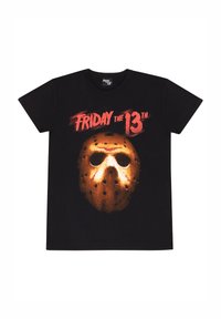 Henry Tiger FRIDAY THE 13TH MASK - Triko s potiskem - black/černá ...