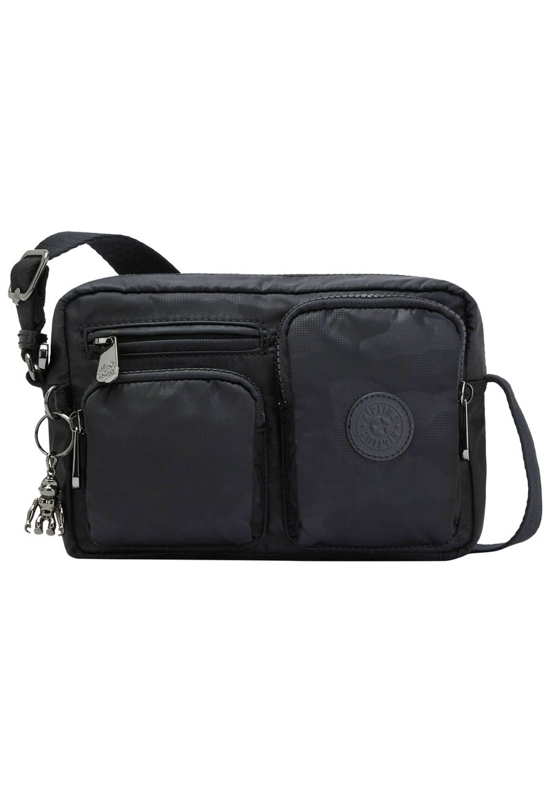 Kipling ALBENA - Across body bag - black camo emb/black - Zalando