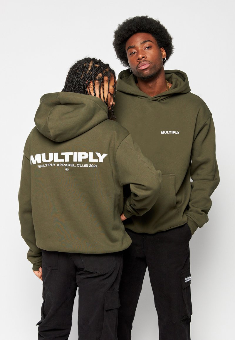 Multiply Apparel MULTIPLY - Hættetrøje - forest night/mørkegrøn ...
