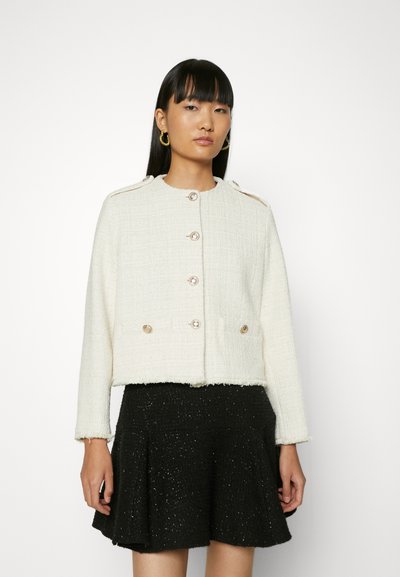 Maje VALEXIA - Lichte jas - Ecru/crème - Zalando.nl