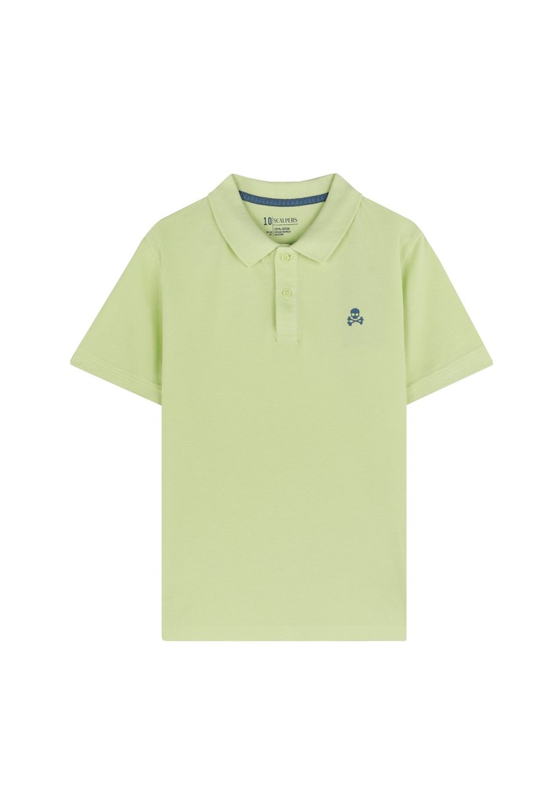 Scalpers SCALPERS BASIC - Polo - lime/vert clair - ZALANDO.FR