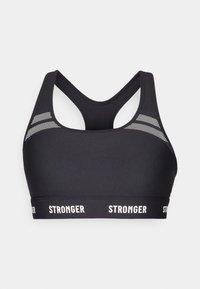 Stronger HERO SPORTS BRA - Sport-BH mit starker Stützkraft - black ...