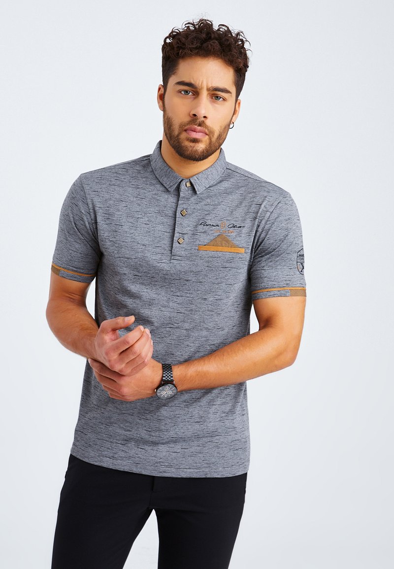 Leif Nelson Polo - anthrazit/anthracite - ZALANDO.FR