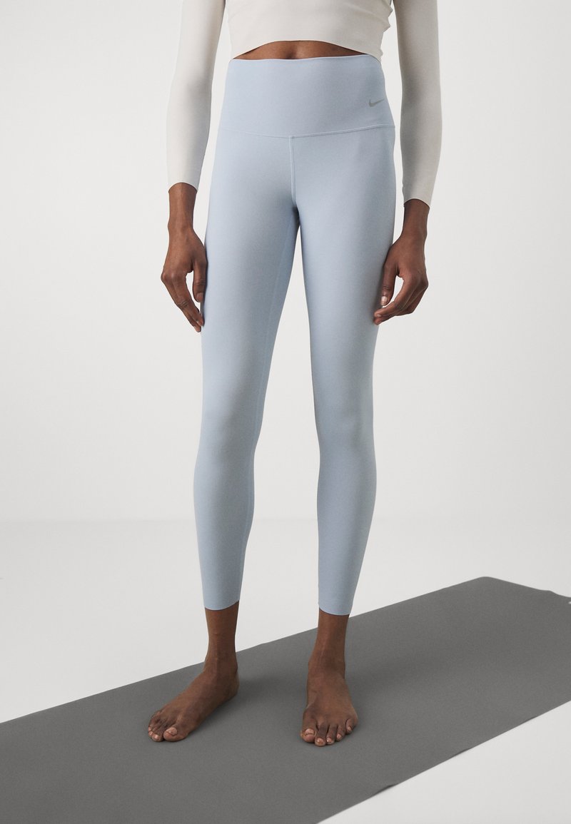 Nike Performance W NK DF ZENVY HR 7/8 TGHT - Tights - light armory blue ...