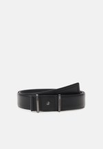 Calvin Klein CALM TAILORING SMOOTH - Belt - black - Zalando.co.uk