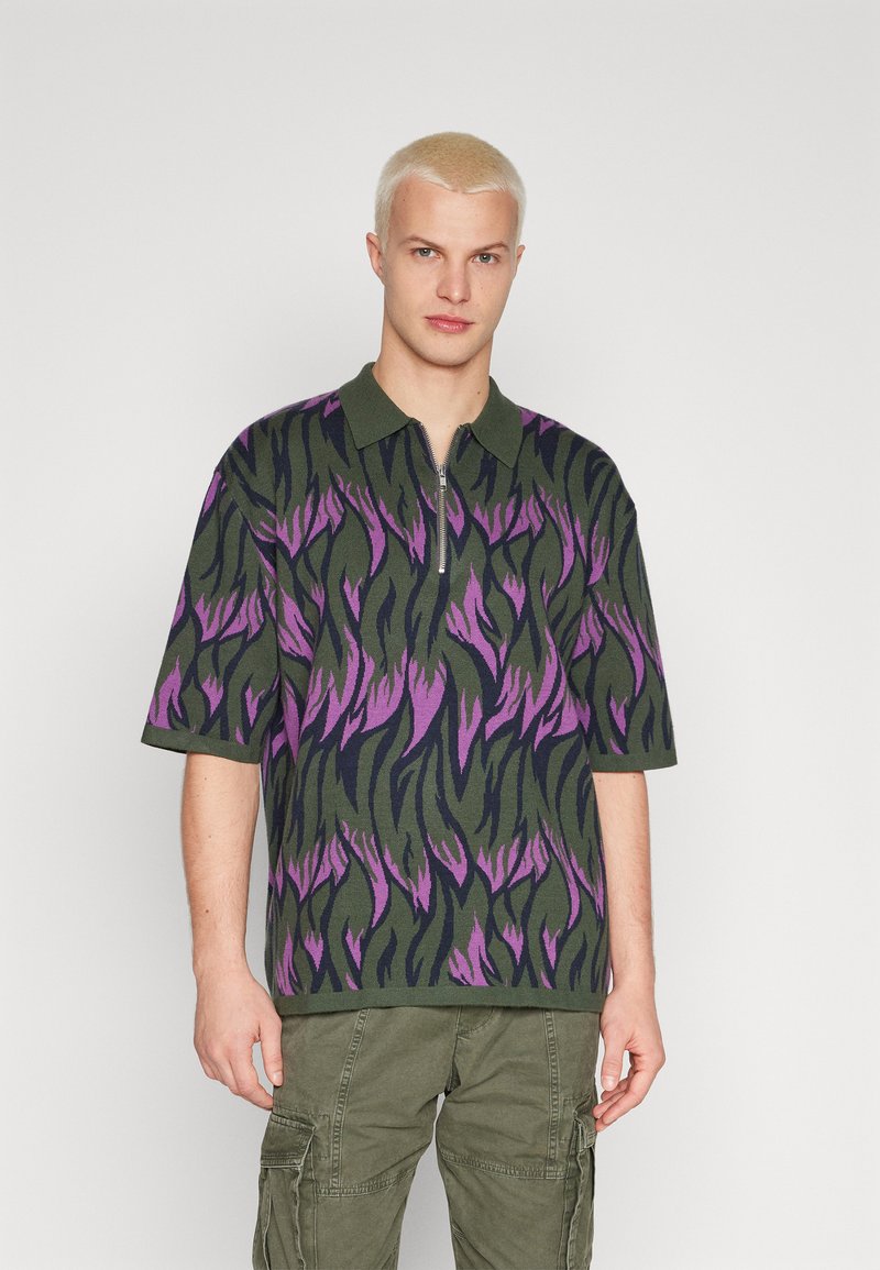 Samsøe Samsøe GARAM - Poloshirt - sunset flame/mehrfarbig - Zalando.ch