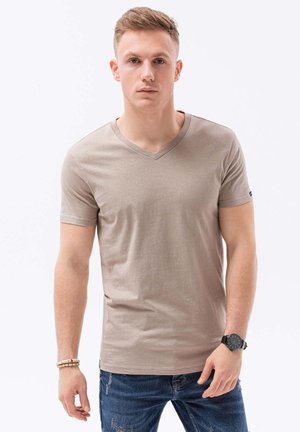 Street One MEN MELANGE - T-Shirt basic - grau/grau-meliert - Zalando.de
