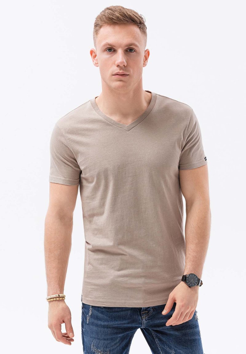 Ombre T-Shirt basic - brown/braun - Zalando.de