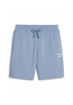 Puma BETTER CLASSICS SHORTS - Tracksuit bottoms - zen blue/blue - Zalando