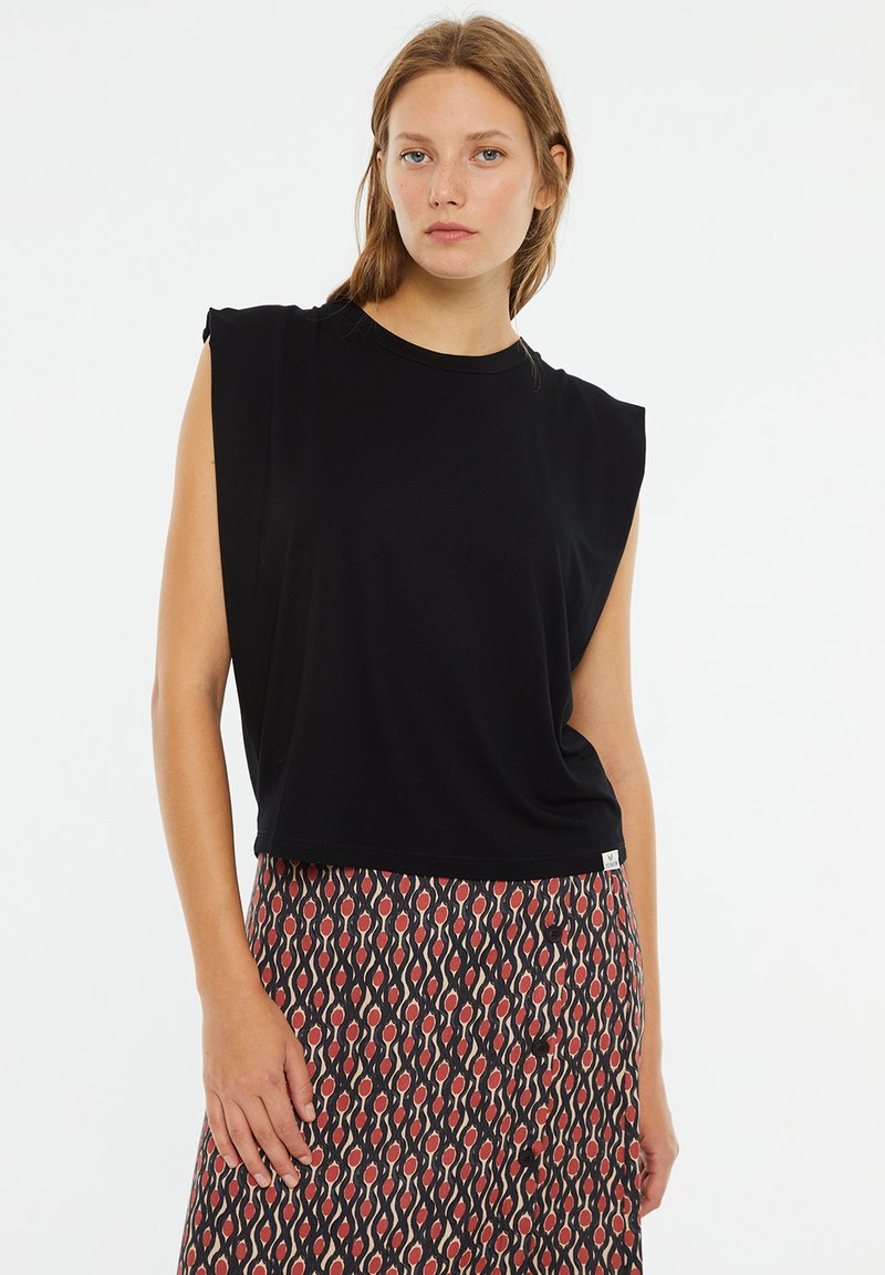 System Action Basic T-shirt - black - Zalando.ie