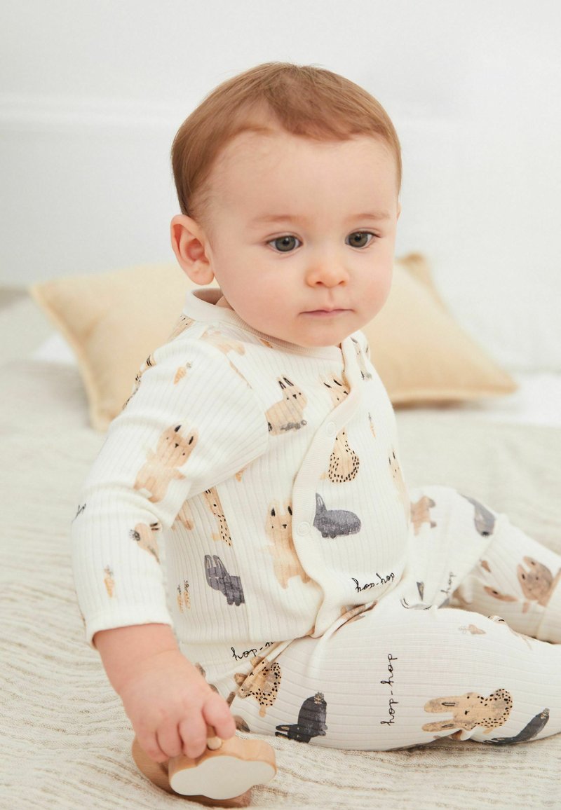 Next BABY BODYSUITS 3 PACK - Body - neutral bunny/beige - Zalando.es