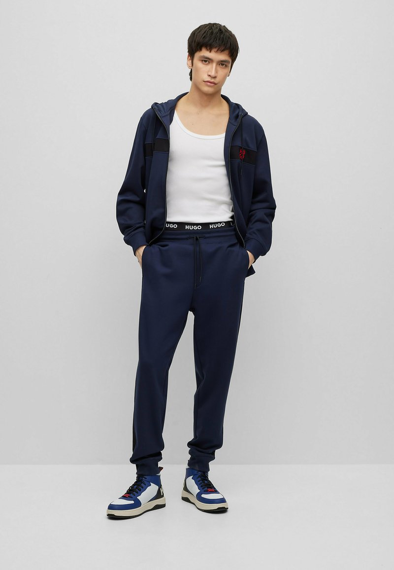 HUGO SDAPIEDOAKY_IN2 - Tracksuit - dark blue five/dark blue - Zalando.co.uk
