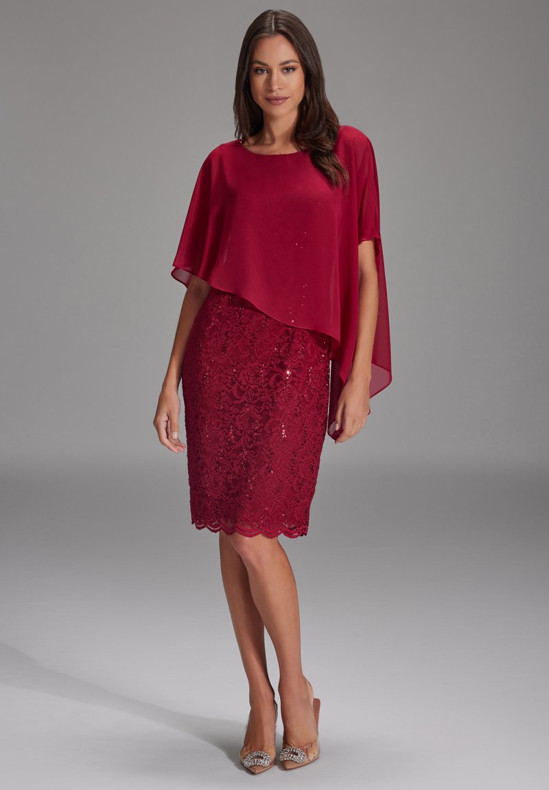 Swing Cocktailkleid/festliches Kleid - rot - Zalando.de