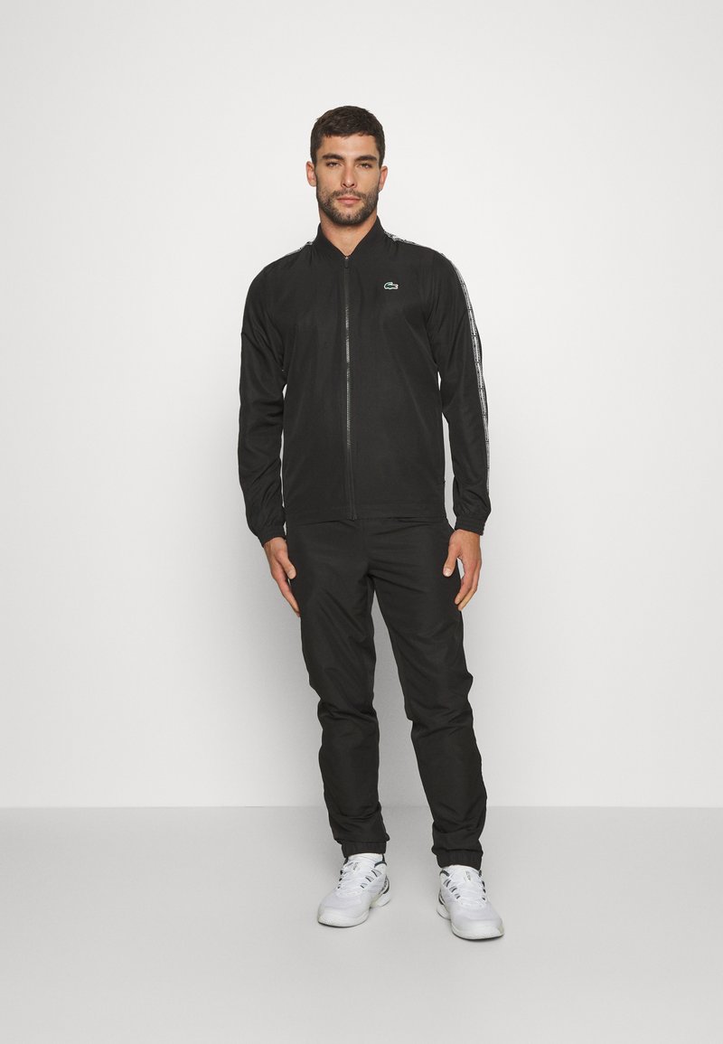 Lacoste Sport TRACKSUIT - Verryttelypuku - black/musta - Zalando.fi