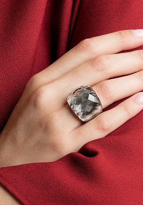 Swarovski NIRVANA - Ring - grau - Zalando