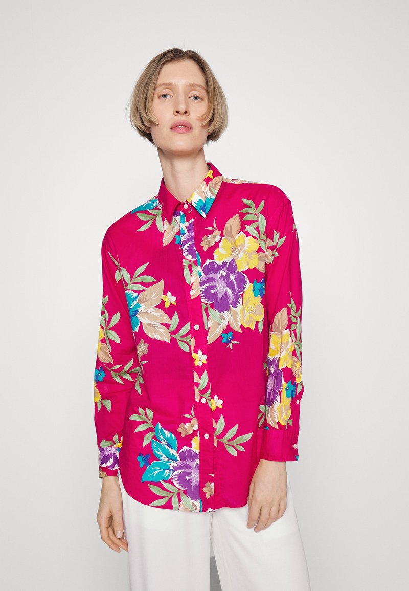 Lauren Ralph Lauren Kotta Long Sleeve Button Front Shirt Hemdbluse