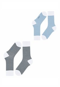 Esprit FINE LINE 2-PACK - Socks - sortiment/light blue - Zalando