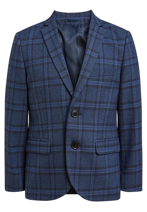 Next Sakko - blue check/blau - Zalando.ch