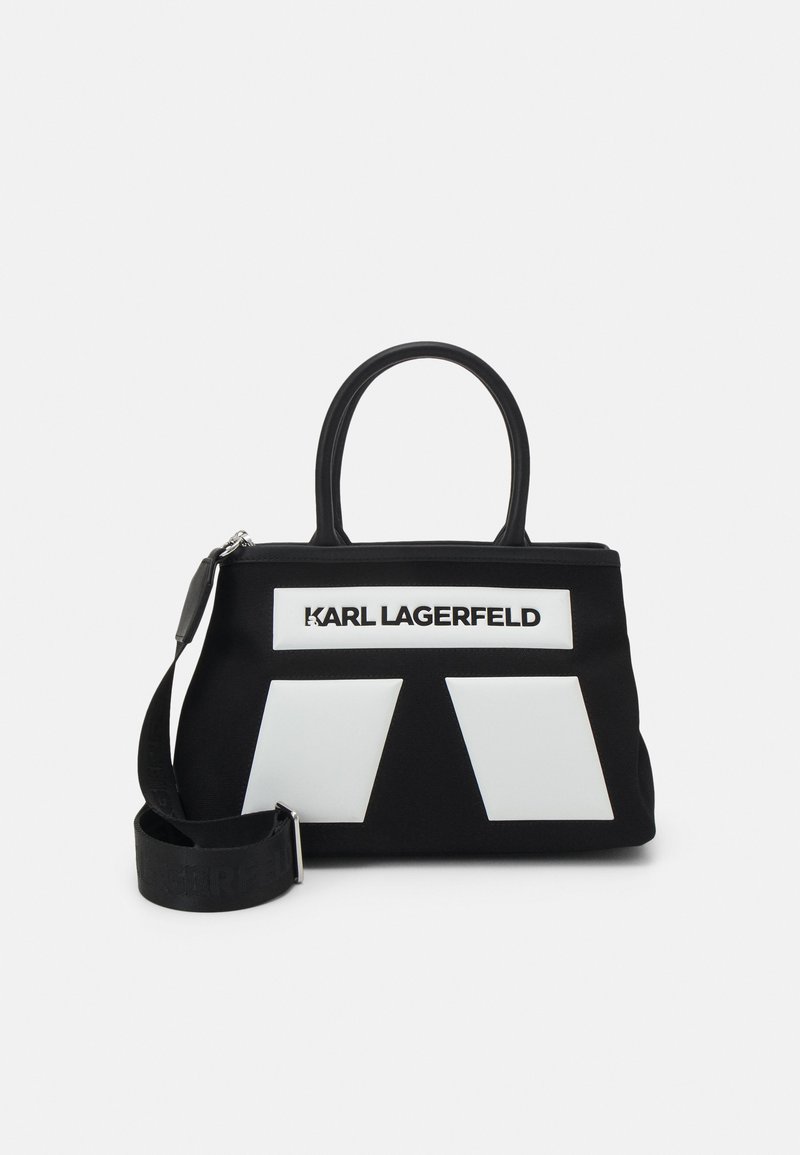 KARL LAGERFELD IKON K SMALL - Käekott - black/must - Zalando.ee