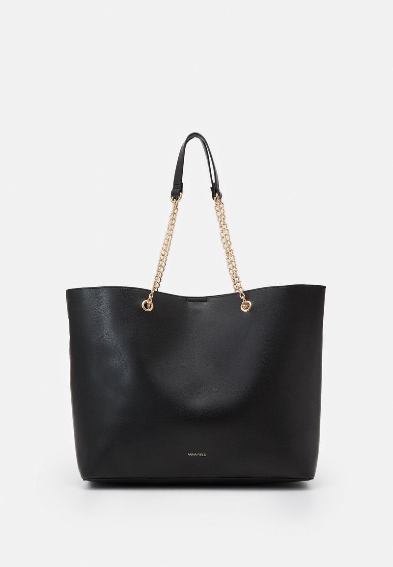 Anna Field SET - Tote bag - black - Zalando.co.uk
