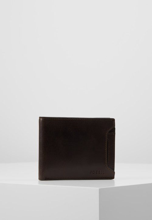 Fossil DERRICK RFID - Lompakko - braun/ruskea - Zalando.fi