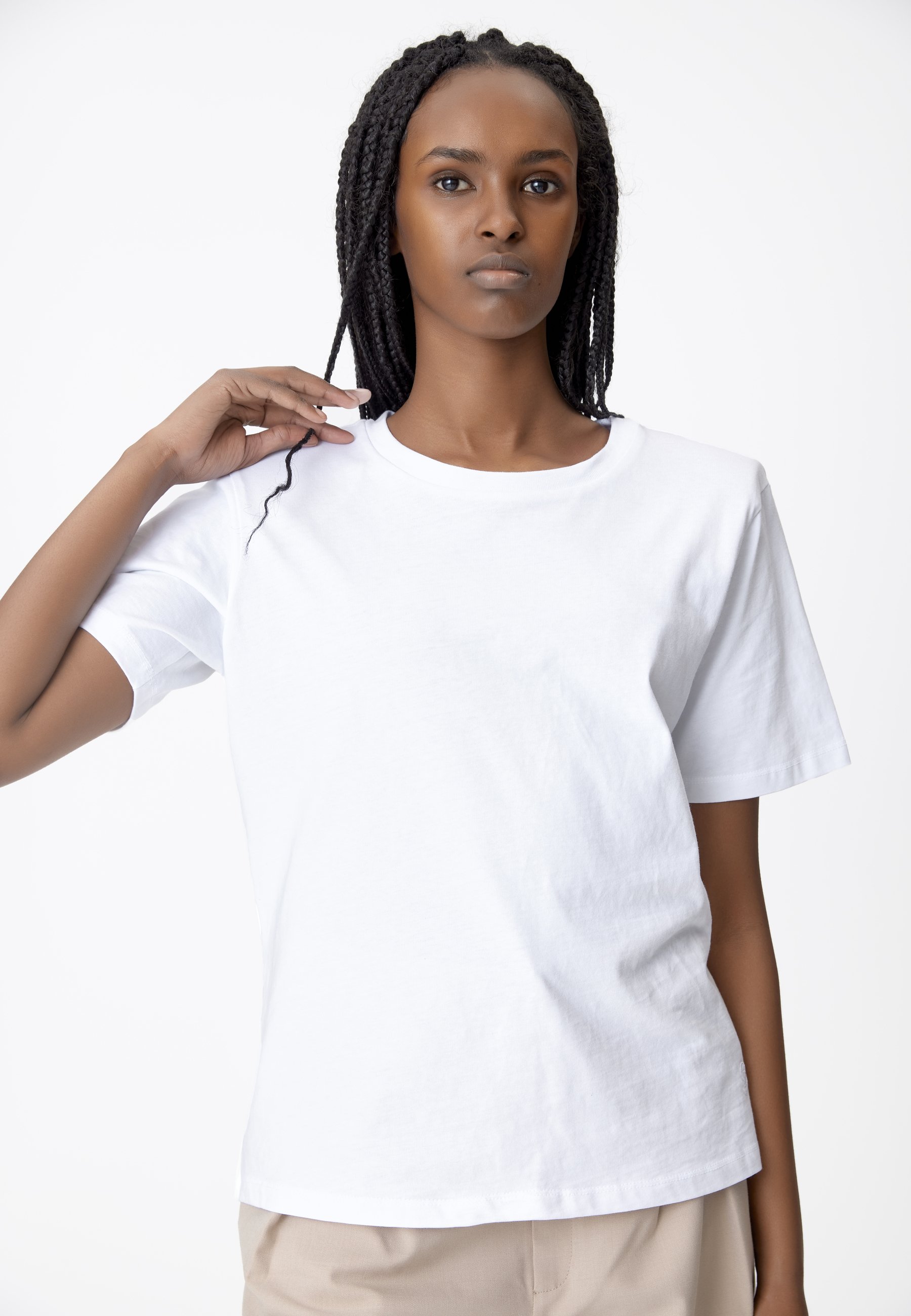 Gestuz JORY TEE - T-Shirt print - bright white/weiß - Zalando.ch