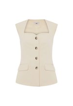 adL Chaleco - vanilla/crema - Zalando.es