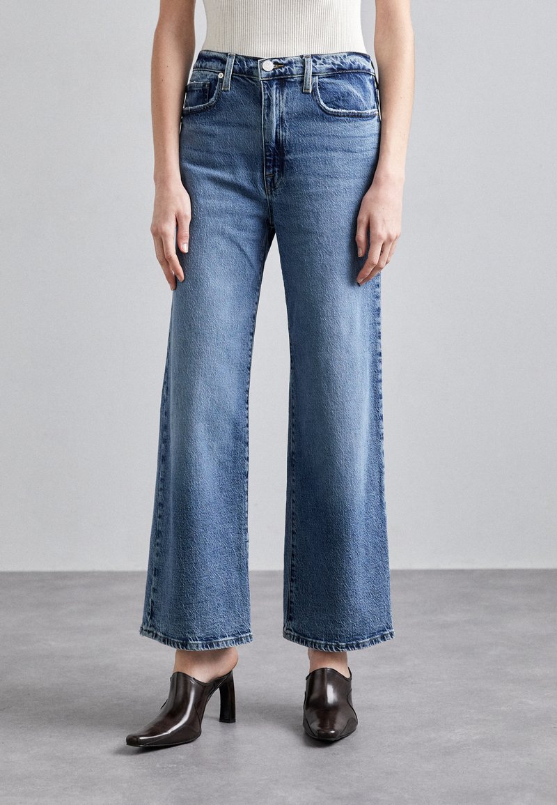 FRAME LE PIXIE JANE WIDE LEG - Laza szabású farmerek - lomina/kék ...
