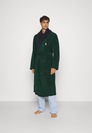 Polo Ralph Lauren SHAWL LOUNGE ROBE - Dressing gown - weiss/white ...