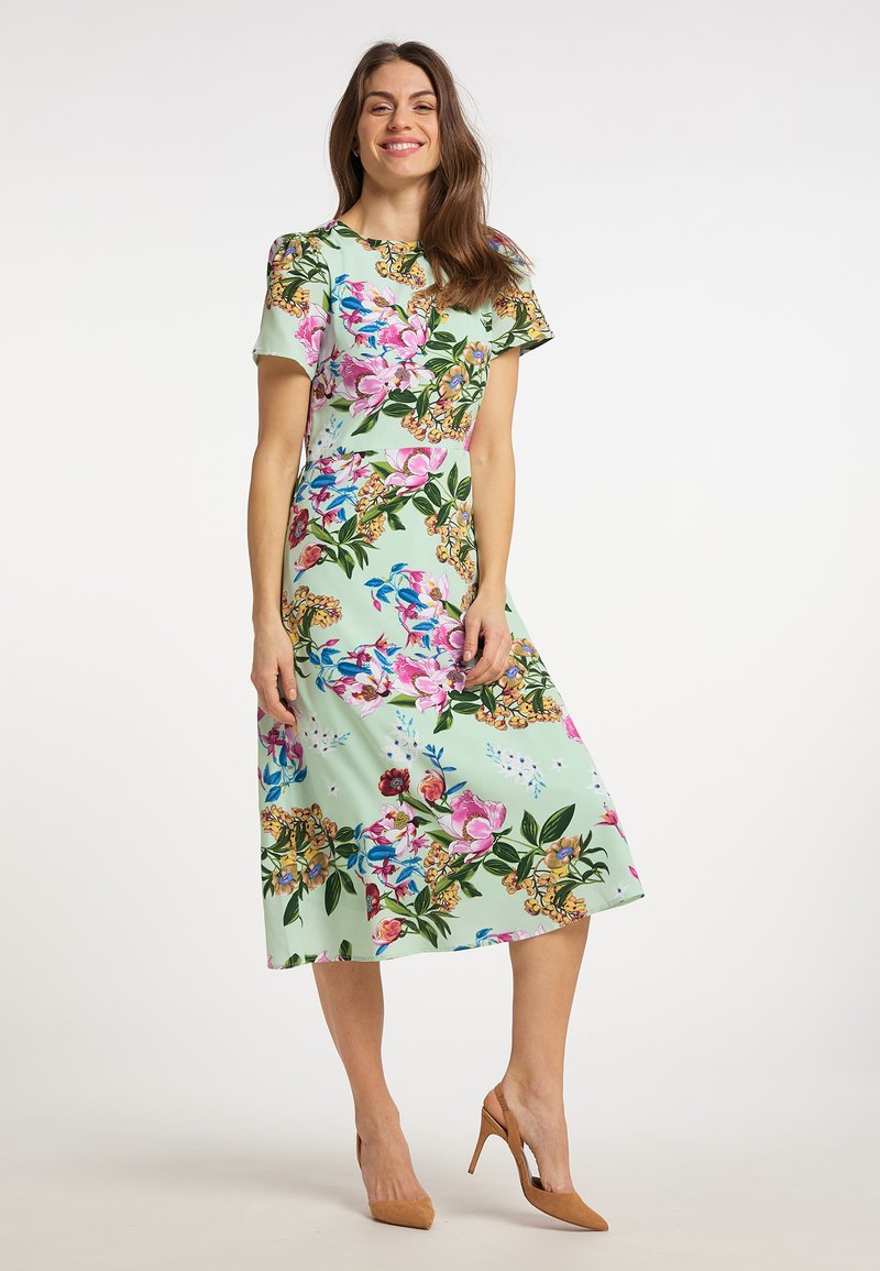 usha USHA QISHA - Freizeitkleid - multi coloured/mehrfarbig - Zalando.de