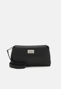 Calvin Klein PUSH SHOULDER BAG - Sac à main - black/noir - ZALANDO.FR