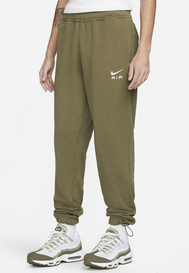 Nike Sportswear M Air Ft Jogger Jogginghose Medium Olive Phantom