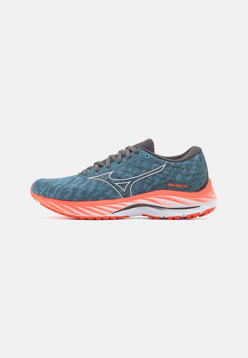 Mizuno WAVE RIDER 26 - Hardloopschoenen neutraal - provincial blue ...
