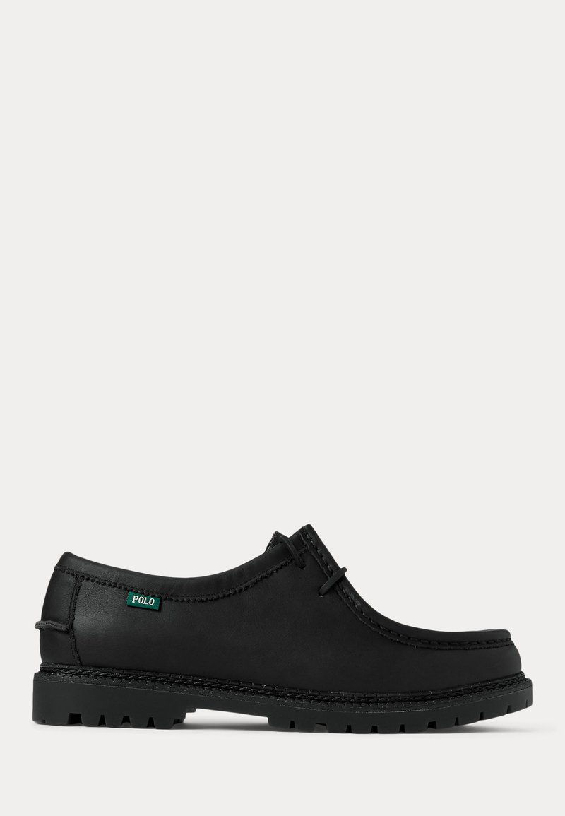 Polo Ralph Lauren JETT LUG-SOLE LEATHER MOC-TOE SHOE - Boat shoes ...