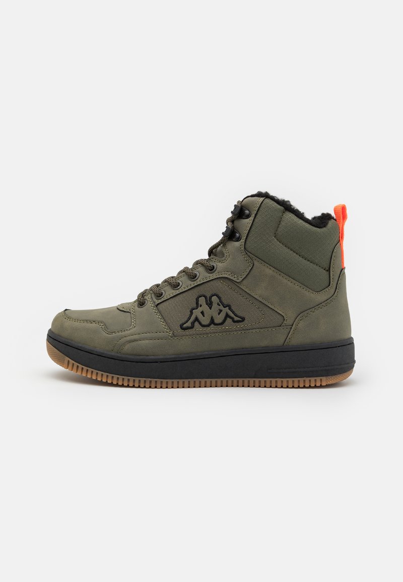 Kappa SHAB UNISEX - Hiking shoes - army/black/khaki - Zalando