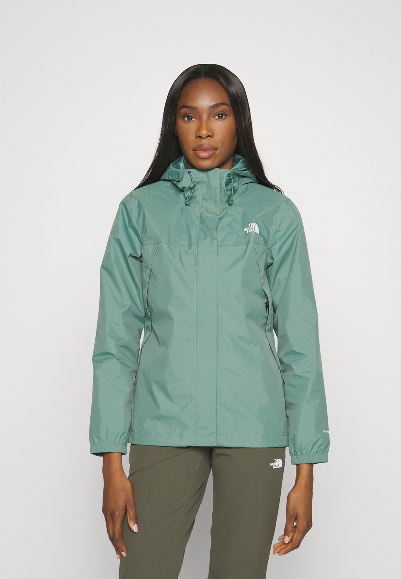 The North Face ANTORA JACKET - Hardshell jacket - dark sage/mørkegrønn ...