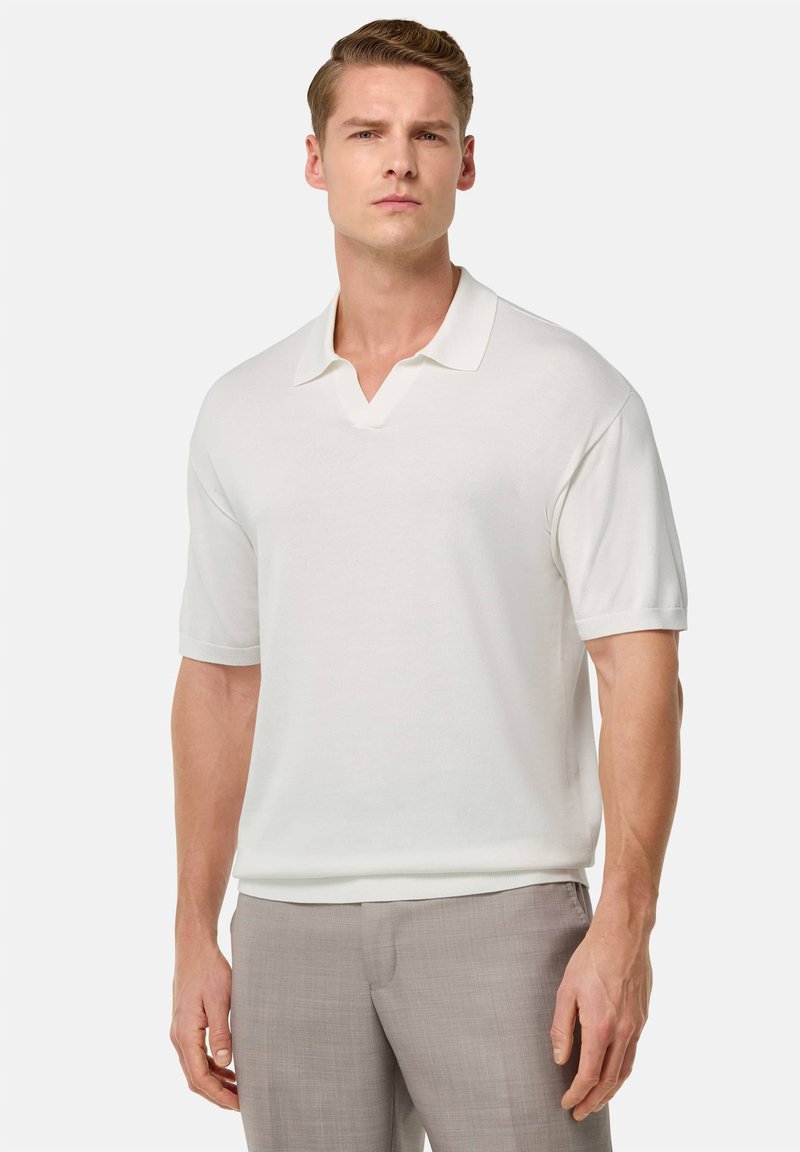 Boggi Milano Polo shirt - white - Zalando.ie