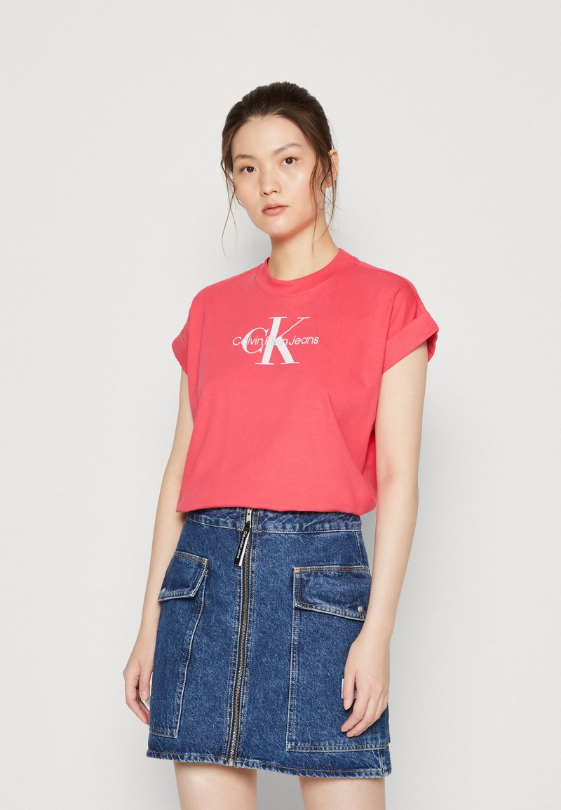 Calvin Klein Jeans Archival Monologo Relaxed Tee T Shirt Imprimé