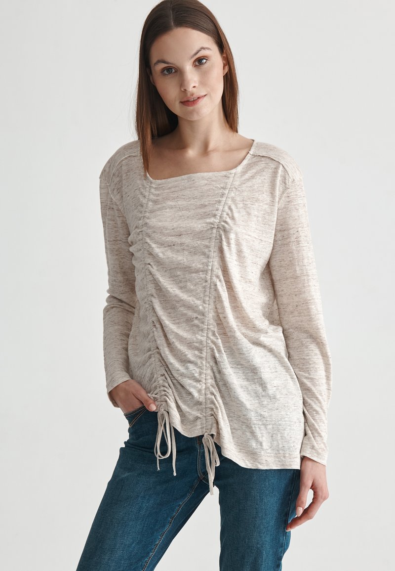 TATUUM MILONI - Bluse - beige - Zalando.de