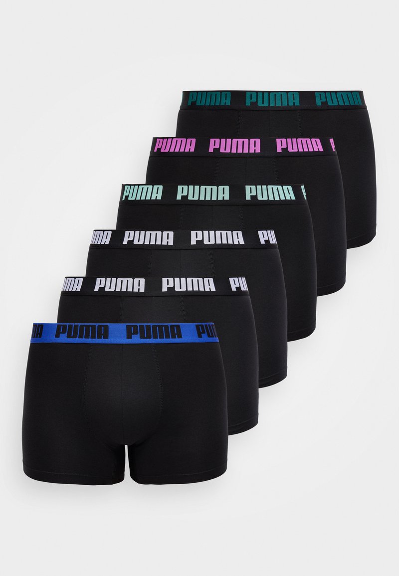 Puma MEN EVERYDAY 6 PACK - Boxer briefs - multicolour/black/black ...