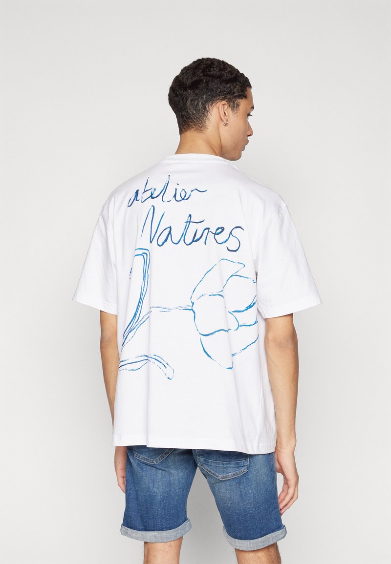 Pier One Print T-shirt - white - Zalando.ie