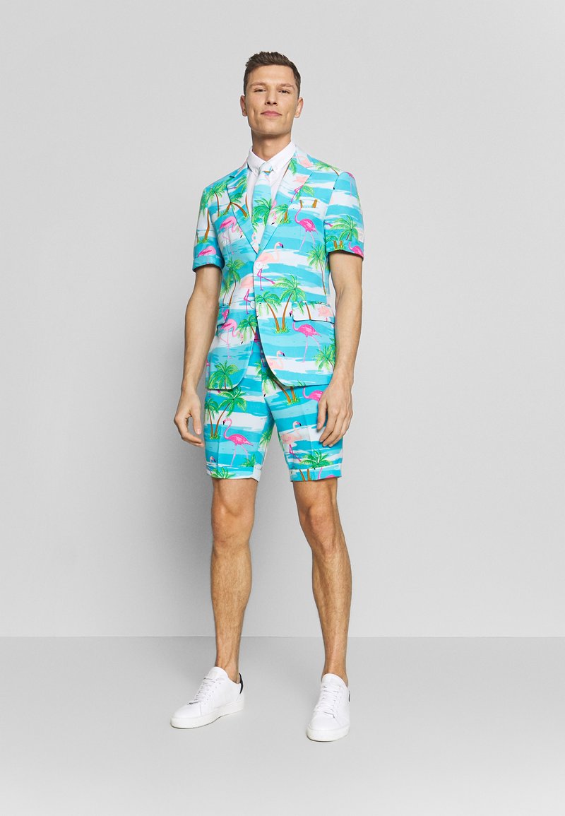 OppoSuits SUMMER FLAMINGUY - Anzug - light blue/mehrfarbig - Zalando.at