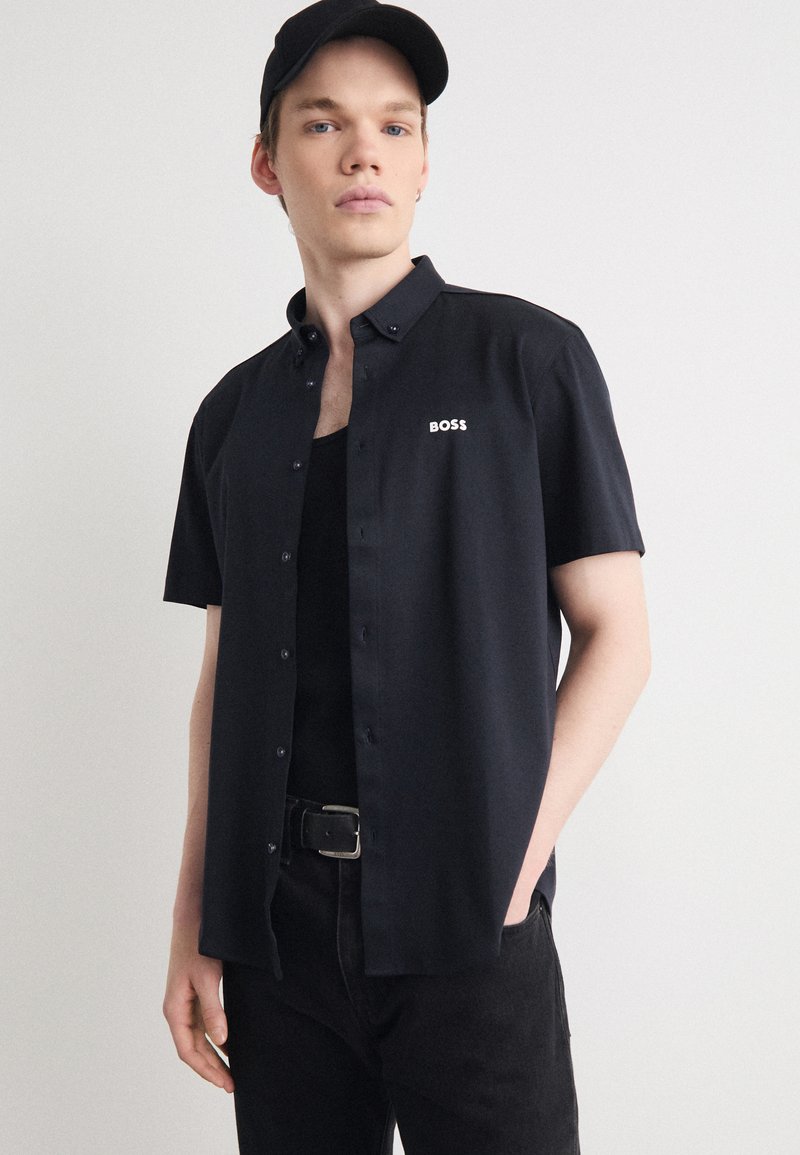 BOSS MOTION - Shirt - dark blue two/dark blue - Zalando.co.uk