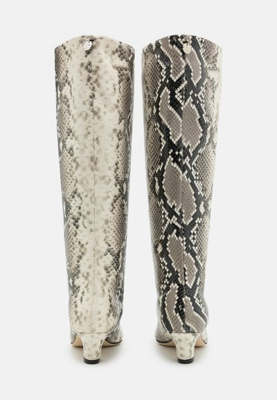 MSGM PYTHON HIGH BOOTS - Laarzen - milk/black/crème - Zalando.nl