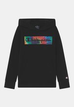 Champion GRAPHIC RAVE HOODED UNISEX - Hoodie - black - Zalando.de