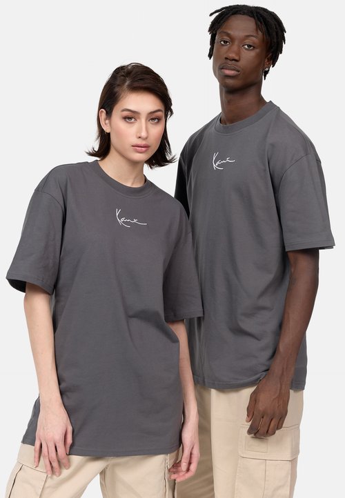 Karl Kani LOGO - T-shirt print - black/zwart - Zalando.be