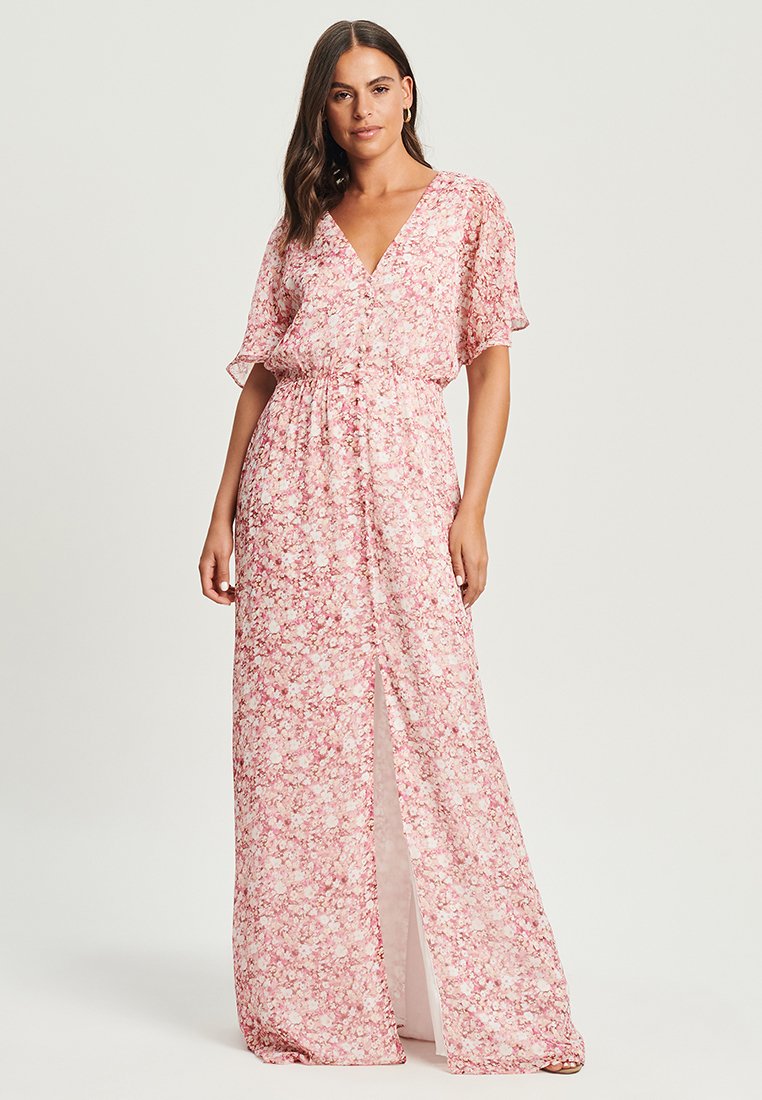 CHANCERY ELLA - Robe longue - tonal pink floral/rose clair - ZALANDO.FR