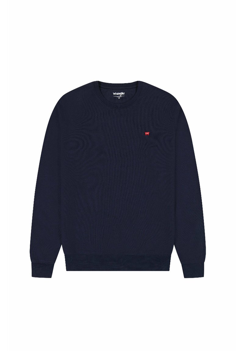 Wrangler SIGN OFF CREW - Sweater - navy/donkerblauw - Zalando.nl